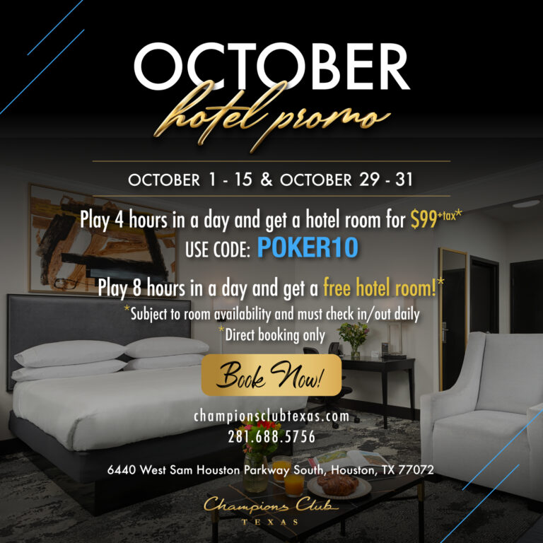 Poker Room - Champions Club Texas