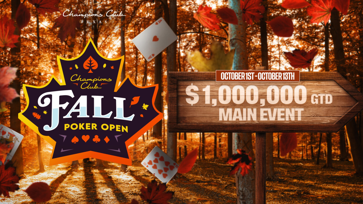 Fall Poker Open - Champions Club Texas